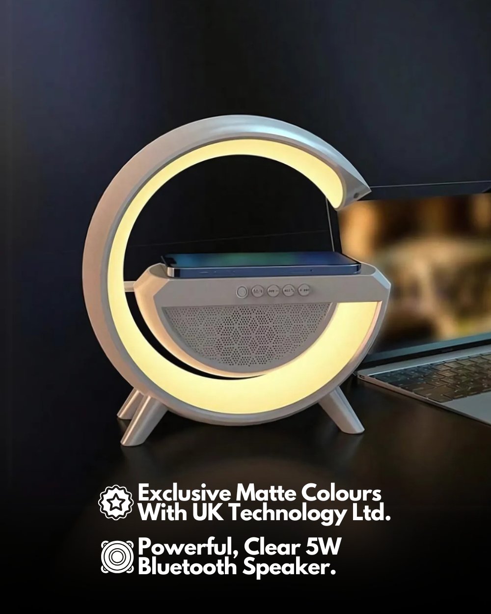 The G Lamp UK - Wireless charger, Bluetooth Speaker, LED Lamp – UK ...